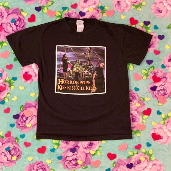 Delta | Shirts | Rare Vtg Horrorpops Psychobilly Punk Rock T Shirt ...